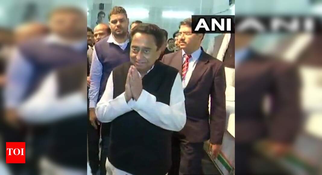 Kamal Nath appointed Madhya Pradesh chief minister | India News - Times ...