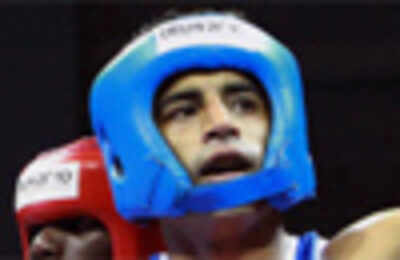 Indian boxers continue to deliver power-packed show in CWG | undefined ...