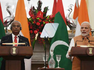 India, Maldives sign pacts to boost cooperation on IT, agribusiness ...