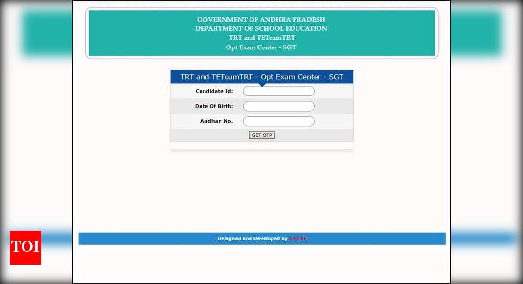 AP DSC 2018: Web options for SGT candidates activated @ apdsc.apcfss.in ...
