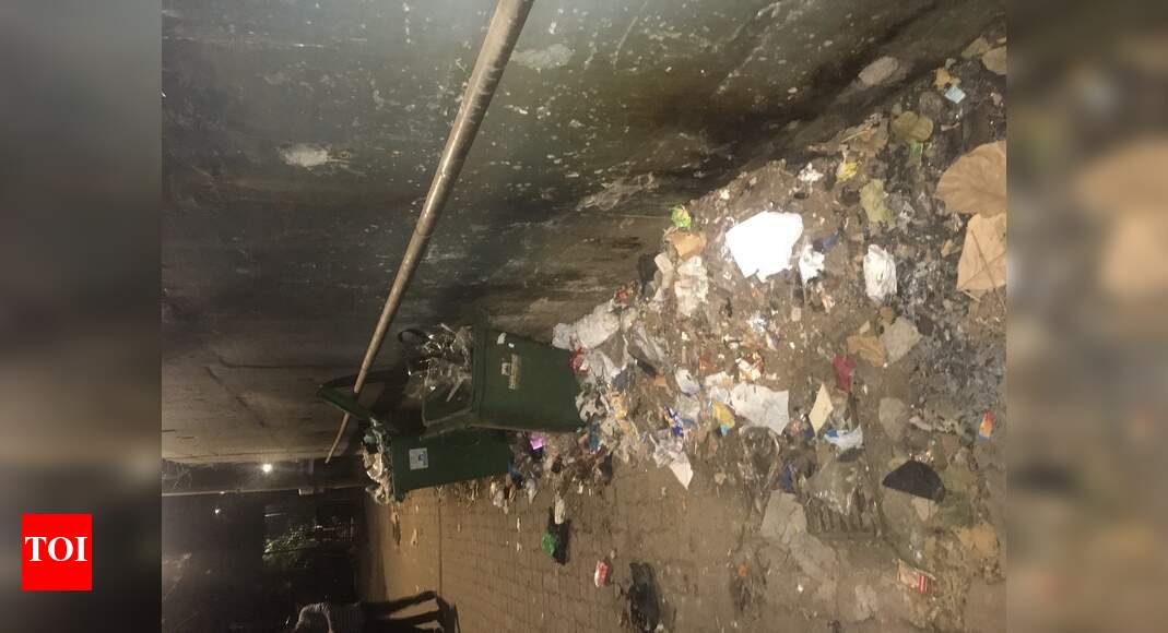 Garbage strewn - Times of India