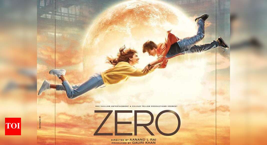 'Zero': New poster featuring Shah Rukh Khan and Anushka Sharma ...