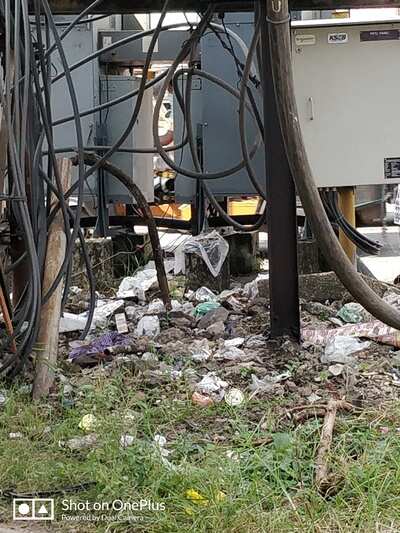 KSEB transformer now a waste disposal hub - Times of India