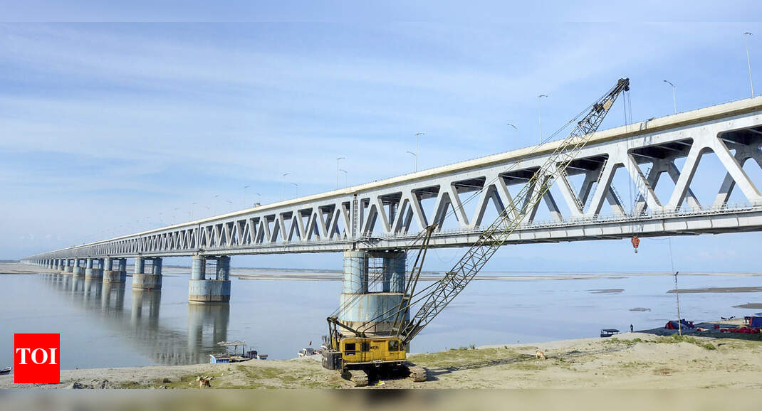 7. India’s longest railroad bridge - Times of India