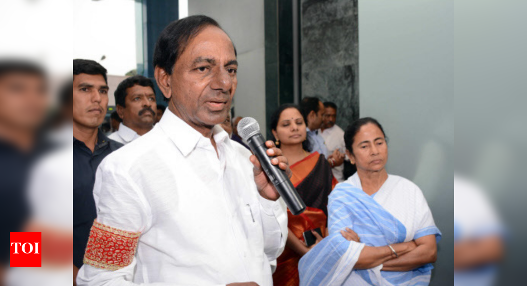 KCR: K. Chandrashekar Rao meets Mamata, talks of federal front | India ...