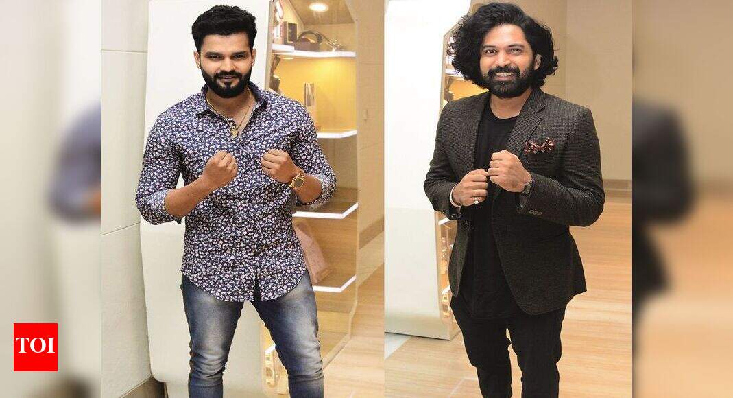 Suraj Gowda and Aravinnd Iyer reunite over laughs | Kannada Movie News ...