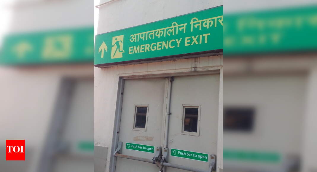 No exit in an emergency - Times of India