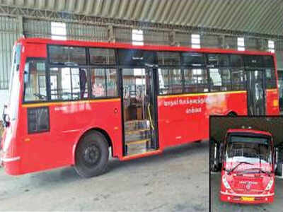 Name is red: New fleet of MTC buses may hit roads by Pongal | Chennai ...