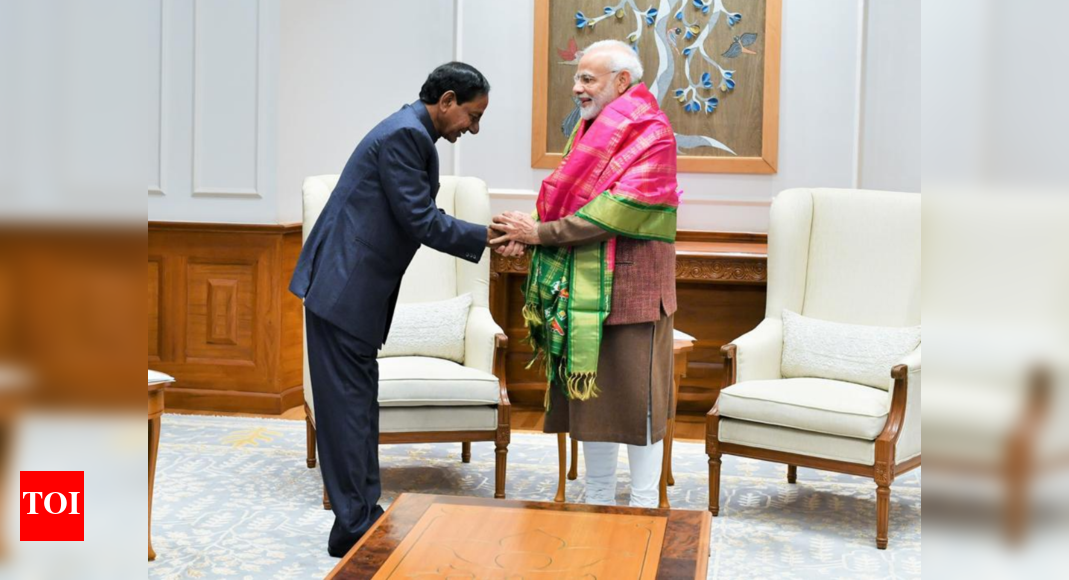 KCR: Telangana chief minister K Chandrashekar Rao meets Prime Minister ...