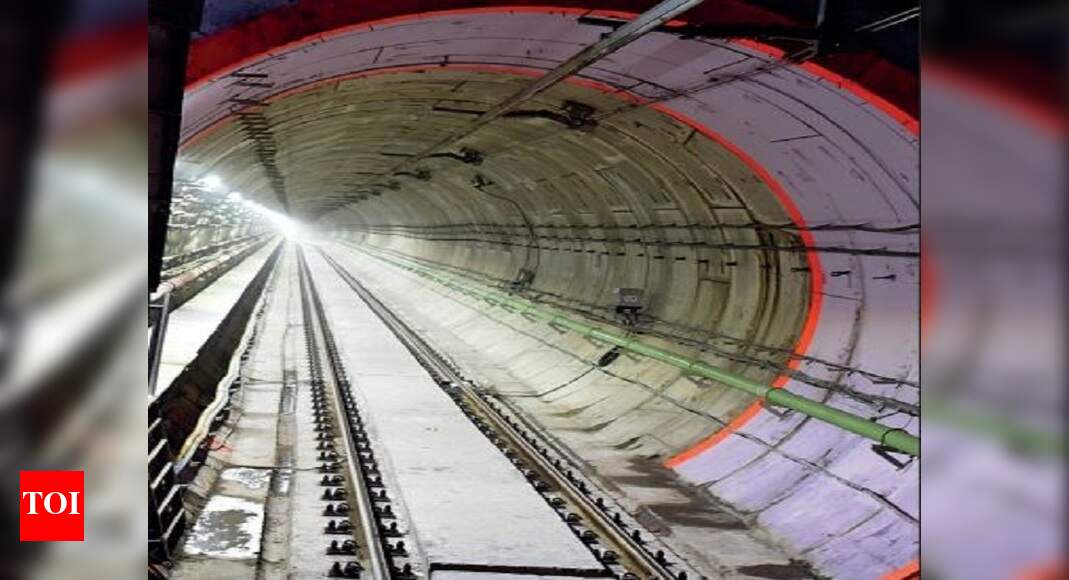 How Metro Dug Deep To Make Space For Its Smallest Station Delhi News