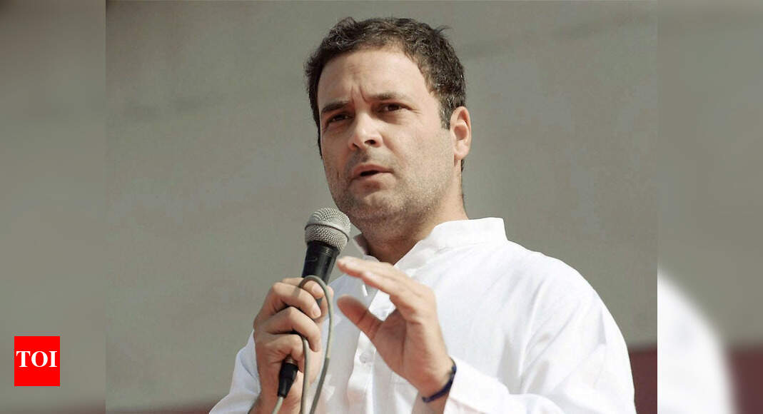 Rahul Gandhi attacks govt over losses suffered by banks | India News ... Rahul Gandhi attacks govt over losses suffered by banks | India News ...