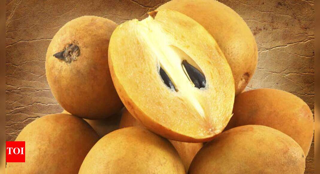 Five reasons to include Chikoo in your diet - Times of India