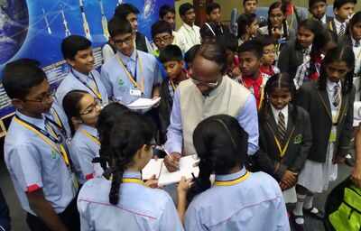 Students inspire me, says Isro chairman | India News - Times of India