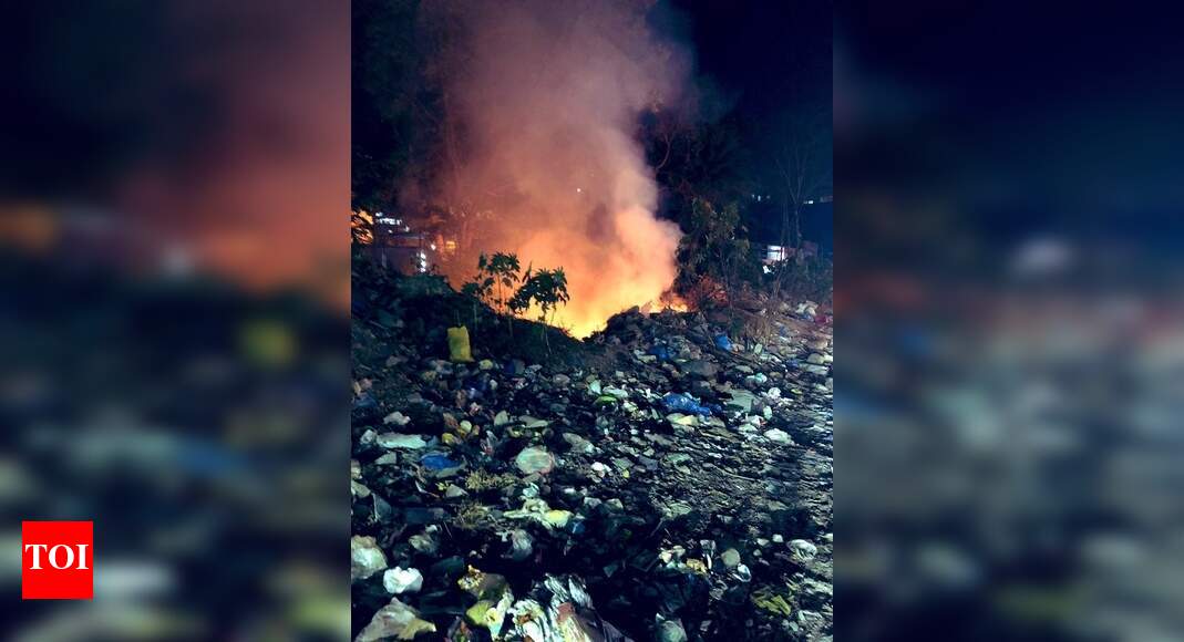 Garbage dump - Times of India