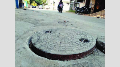 Placement of manholes poses safety concerns for commuters | Bhubaneswar ...