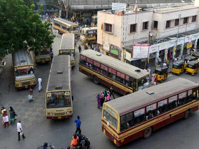 Cramped T Nagar depot puts MTC fleets, passengers in a fix | Chennai ...