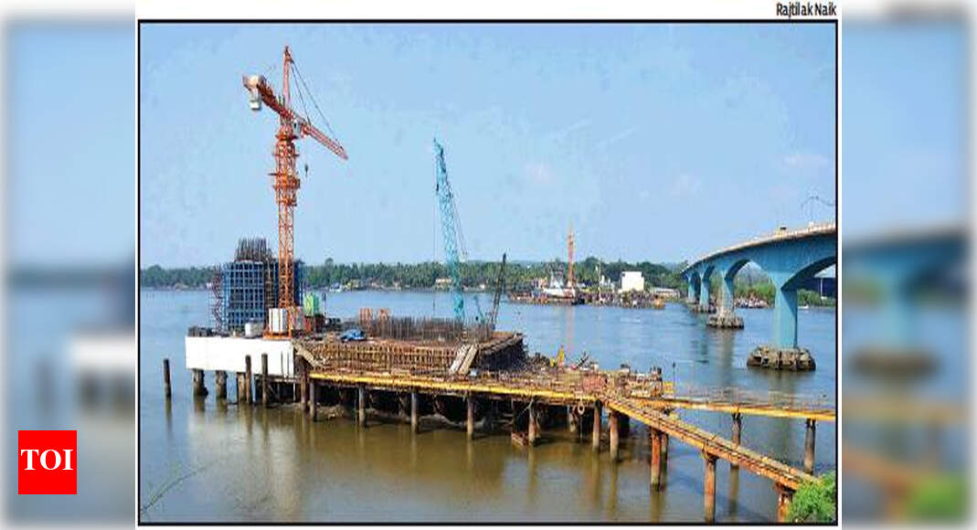 Second section of new Zuari bridge may open only in 2022 | Goa News ...