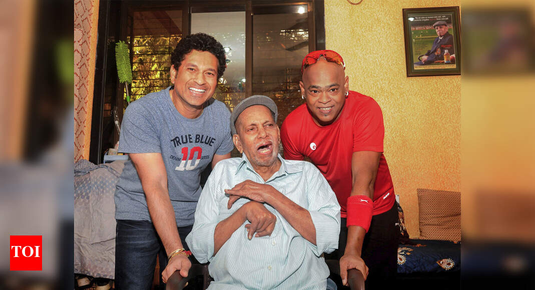 Ramakant Achrekar sir built the foundation that I stand on: Sachin ...