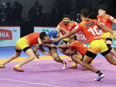 Resurgent UP Yoddha look to topple Gujarat Fortunegiants | Pro-Kabaddi ...