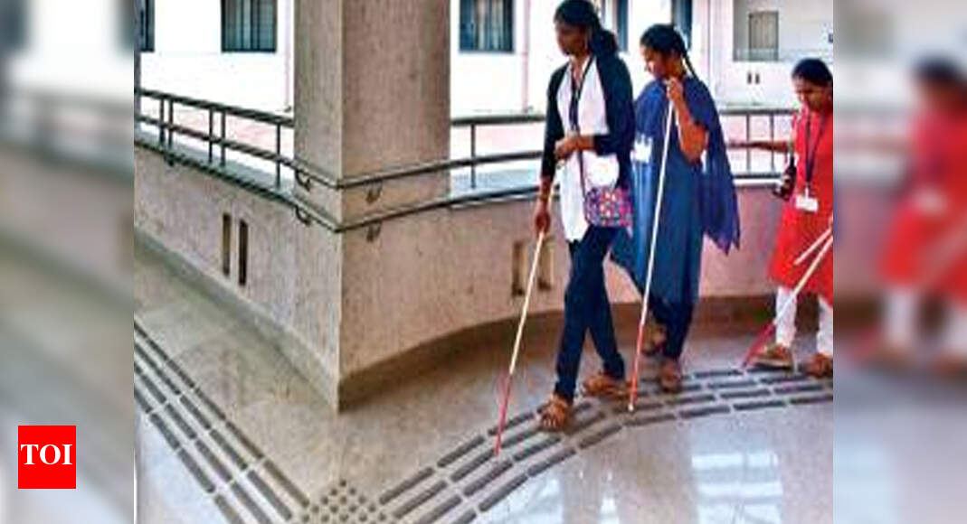 For the blind, some ‘smart’ footpaths are still unsafe | Pune News ...