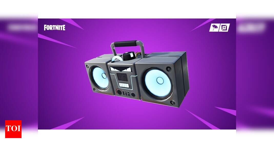 Boom! Says Fortnite with this new destructive item - Times of India