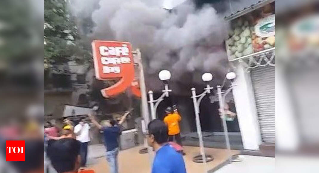 Fire damages Thane cafe, none injured | Thane News - Times of India
