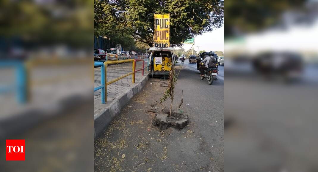 Unauthorized PUC khatara vehicle . - Times of India