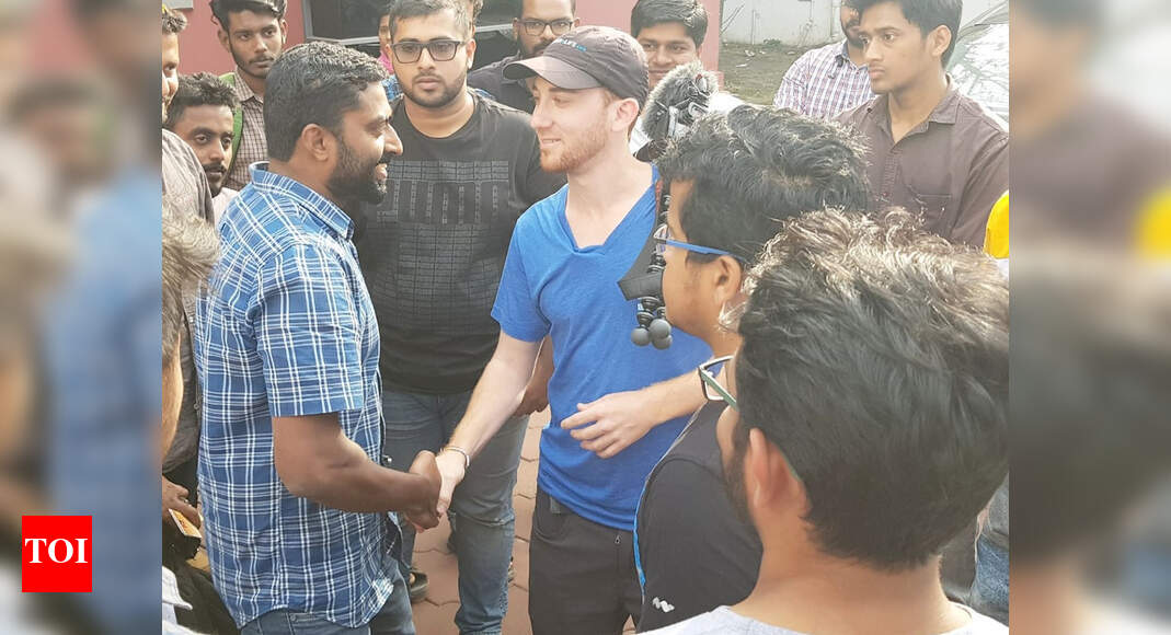 Blogger Drew Binsky interacts with Kochi youth | Events Movie News ...