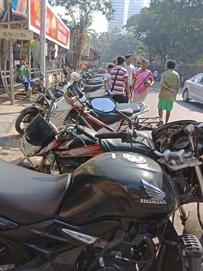 BEST BUS STOP - OR - 2 WHEELER PARKING STOP - Times of India