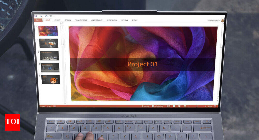 CES 2019: Forget smartphones, Asus launched a laptop with ‘notch ...