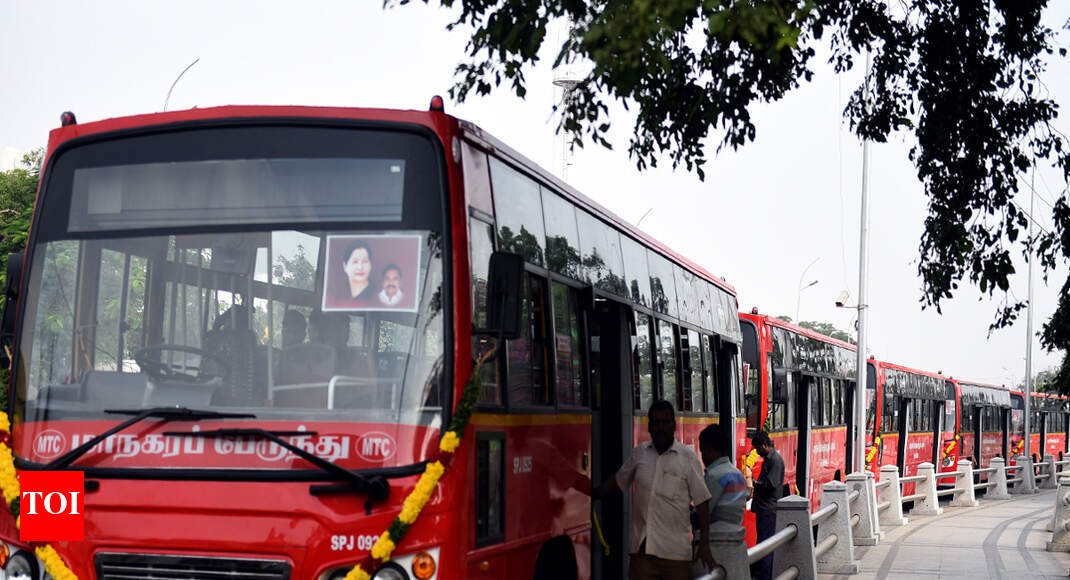 56 new MTC buses for Chennai, 25 to ply on OMR to woo techies | Chennai ...