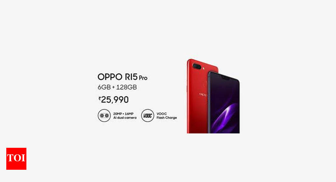 Oppo R15 Pro: Oppo R15 Pro with 6.28-inch HD+ OLED display, Qualcomm ...