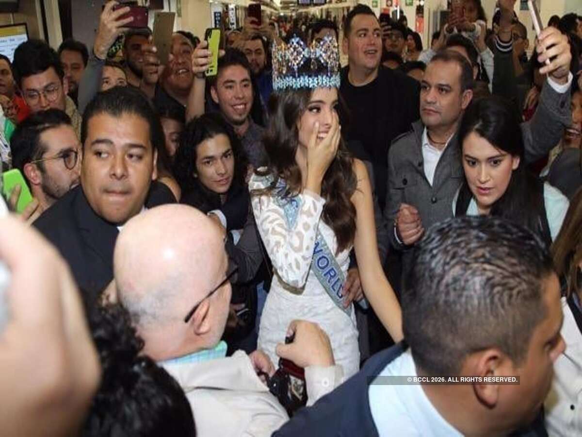 Mexico welcomes their new queen the reigning Miss World