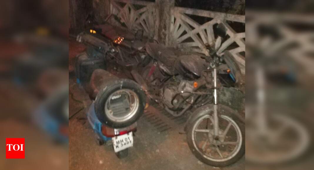 Unclaimed Vehicles blocking space. - Times of India