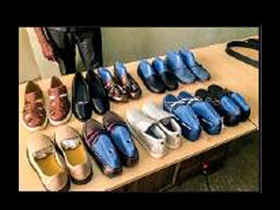 Prisoners make ‘Freedom’ shoes for civilians | Chennai News - Times of ...