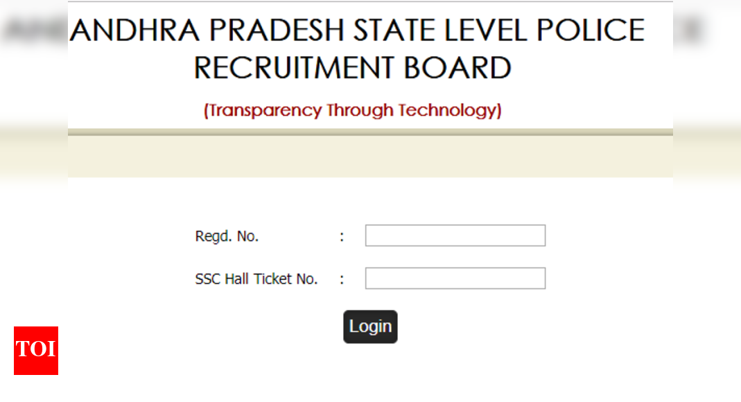 AP Police Constable Stage 2 application, PMT, PET and Main exam dates ...