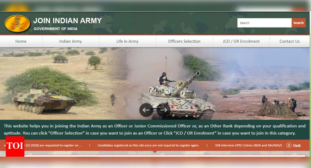Indian Army Recruitment 2019: Apply for 55 vacancies @ joinindianarmy ...