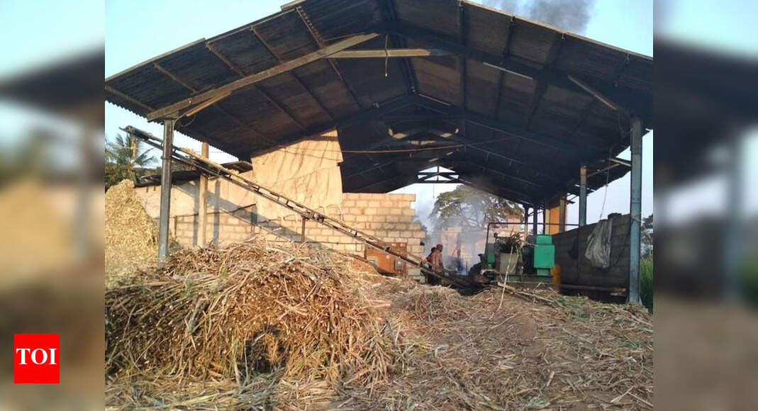 Jaggery units in Mysuru and Mandya using waste from Kerala as fuel ...