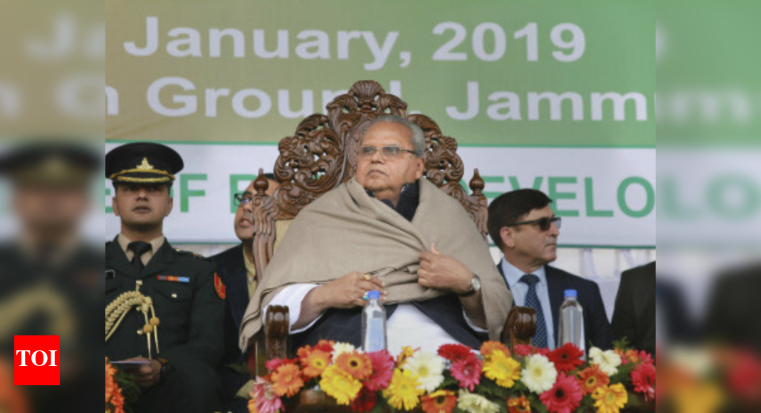 People's Conference leaders meet J&K governor, seek assent to state ...