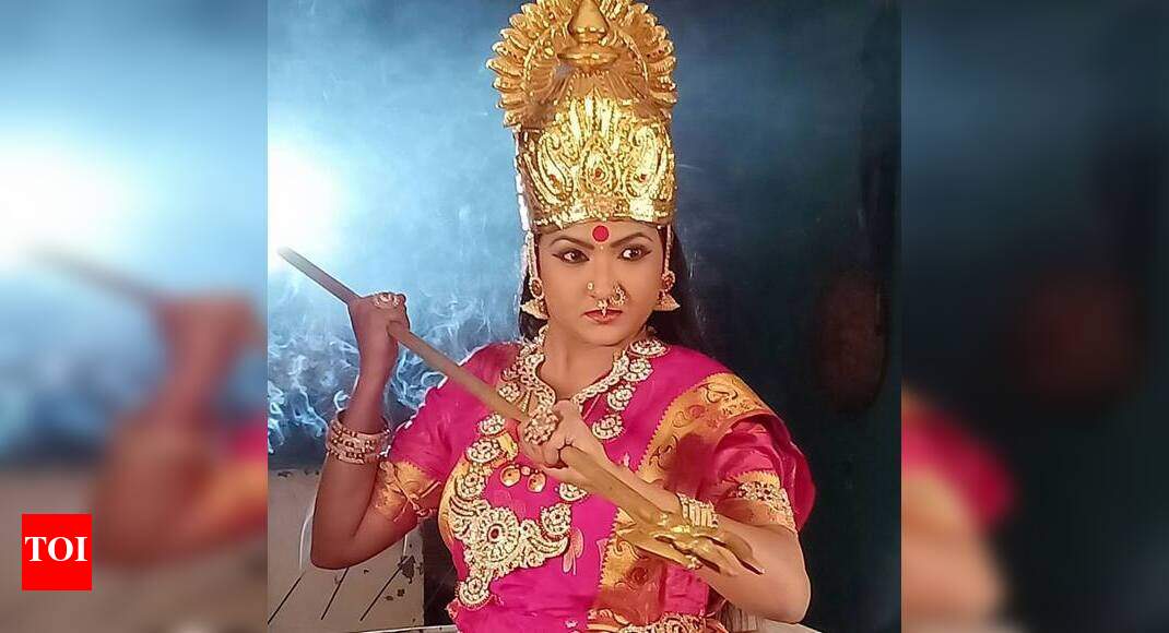 Manasa Joshi bids adieu to Mahadevi serial - The Times of India