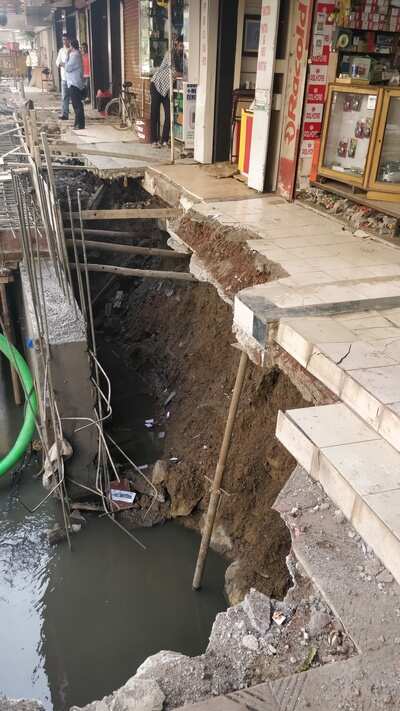 unsafe digging - Times of India