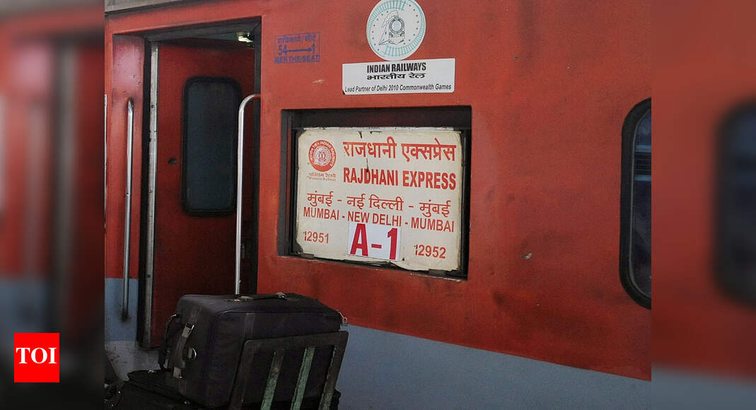 Rajdhani Express Delhi To Mumbai: New Rajdhani train on Delhi-Mumbai ...