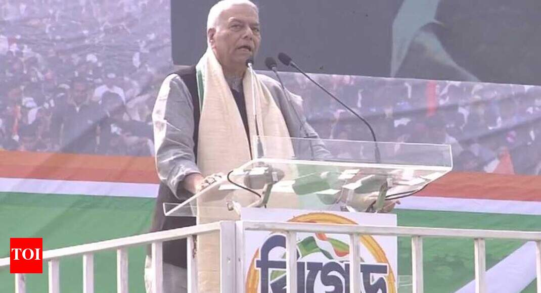 Modi govt playing mischief with statistics: Yashwant Sinha | India News ...