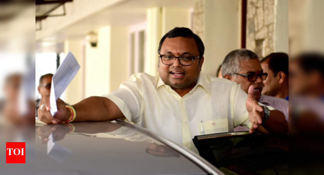 SC defers to Jan 28 hearing on Karti's plea to travel abroad | India News - Times of India