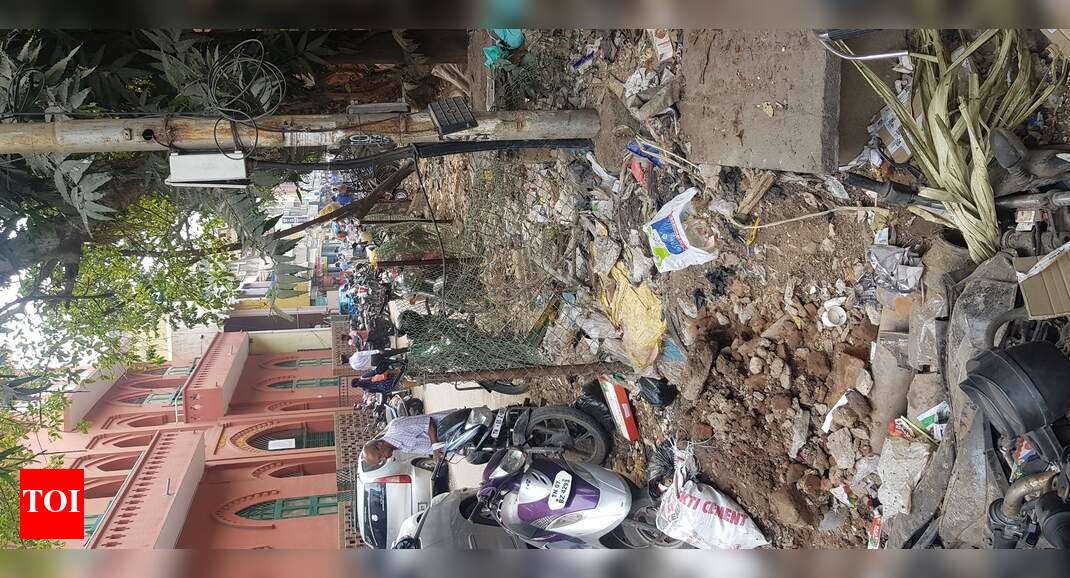 encroachment in big street,triplicane - Times of India