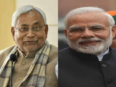 First joint poll drive by PM Narendra Modi, CM Nitish Kumar in 9 years | Patna News - Times of India