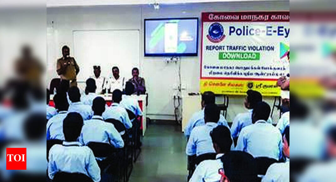 Police-E-Eye application receives 605 photos of traffic violations ...