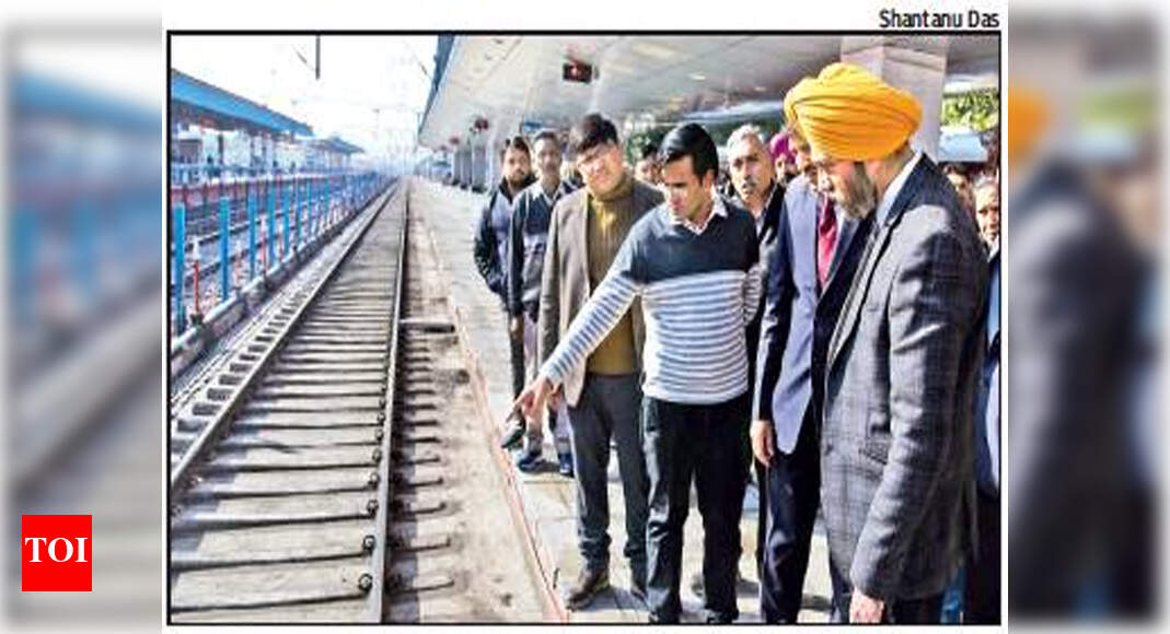 All platforms at Chandigarh railway station to have washable aprons ...