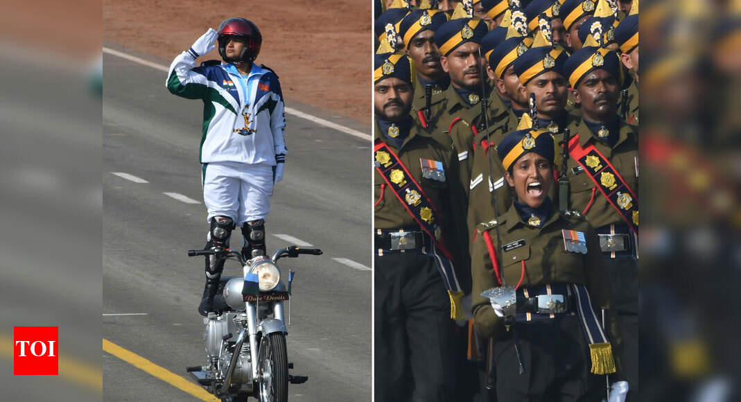 India Republic Day: Women power on full display at Republic Day parade ...