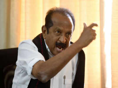 MDMK stages protest against PM Modi; detained | India News - Times of India